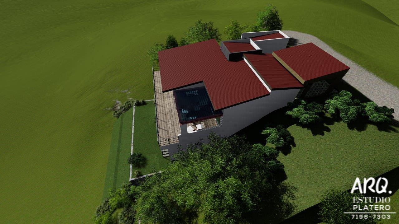 DISEÑO CASA QUINTAS PLANES DE RENDEROS - ARQ. ESTUDIO PLATERO