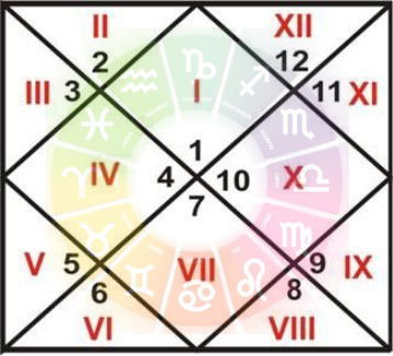 How to read Janam kundali-The basic Meaning of astrological houses ...